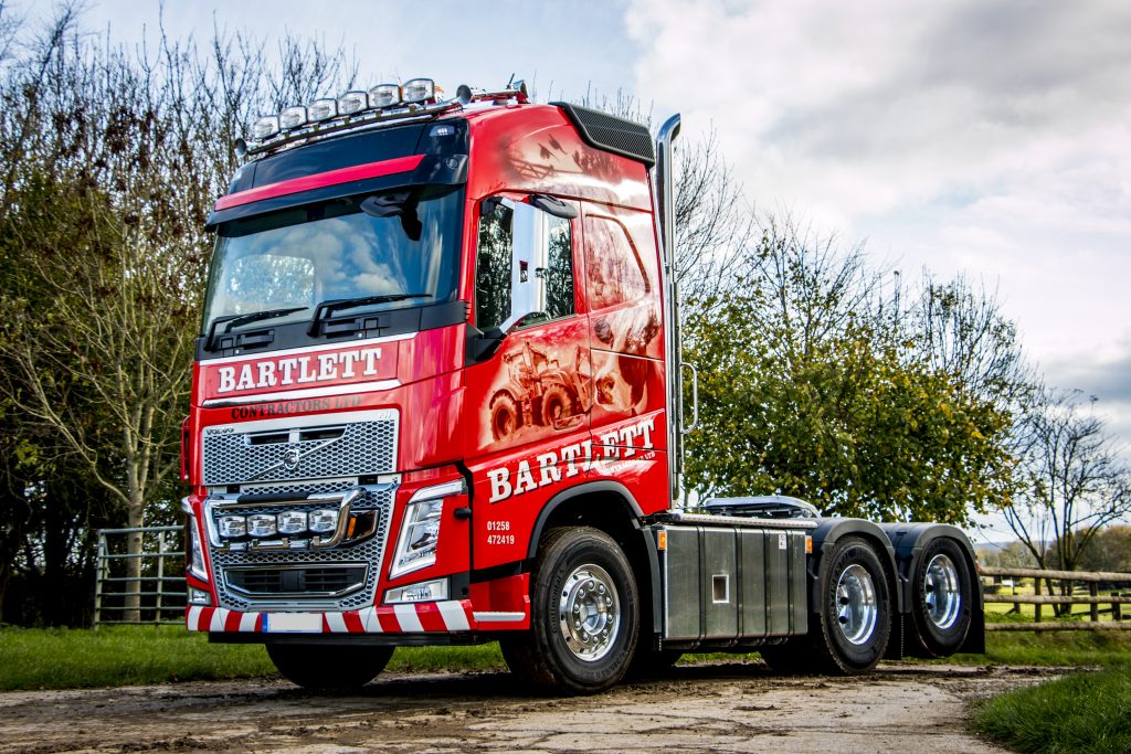 New Volvo FH 540 joins the fleet! - Bartlett Contractors